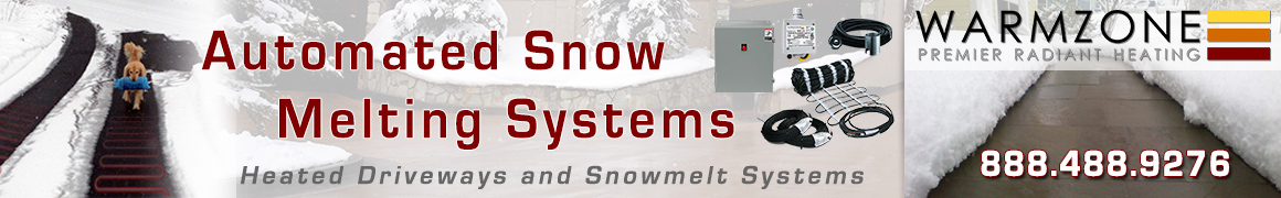 Radiant Snow Melting Systems